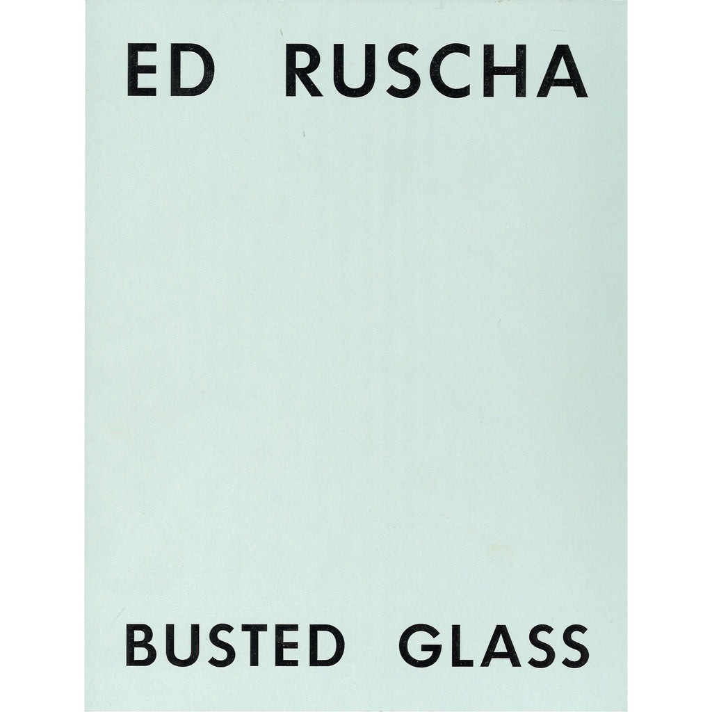 Ed Ruscha: Busted Glass – LACMA Store