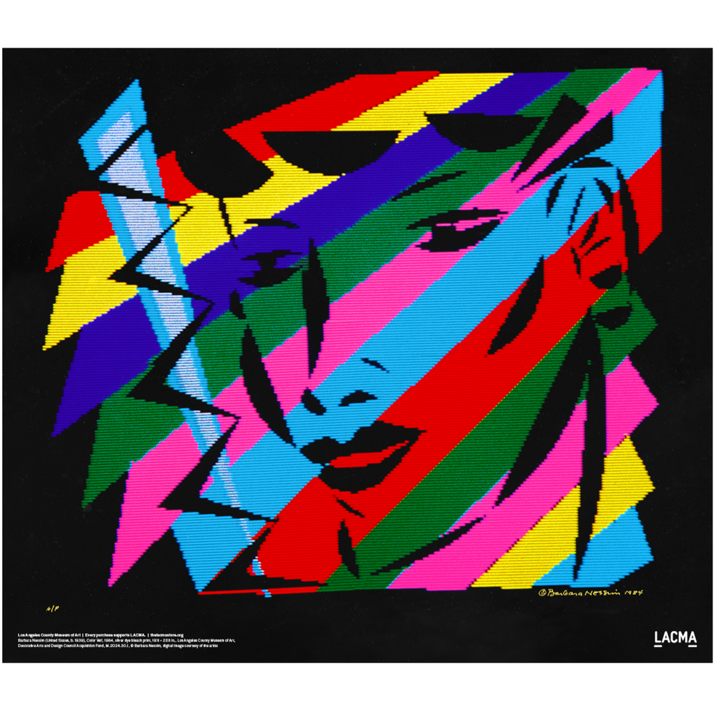 Barbara Nessim Color Veil LACMA Poster – LACMA Store