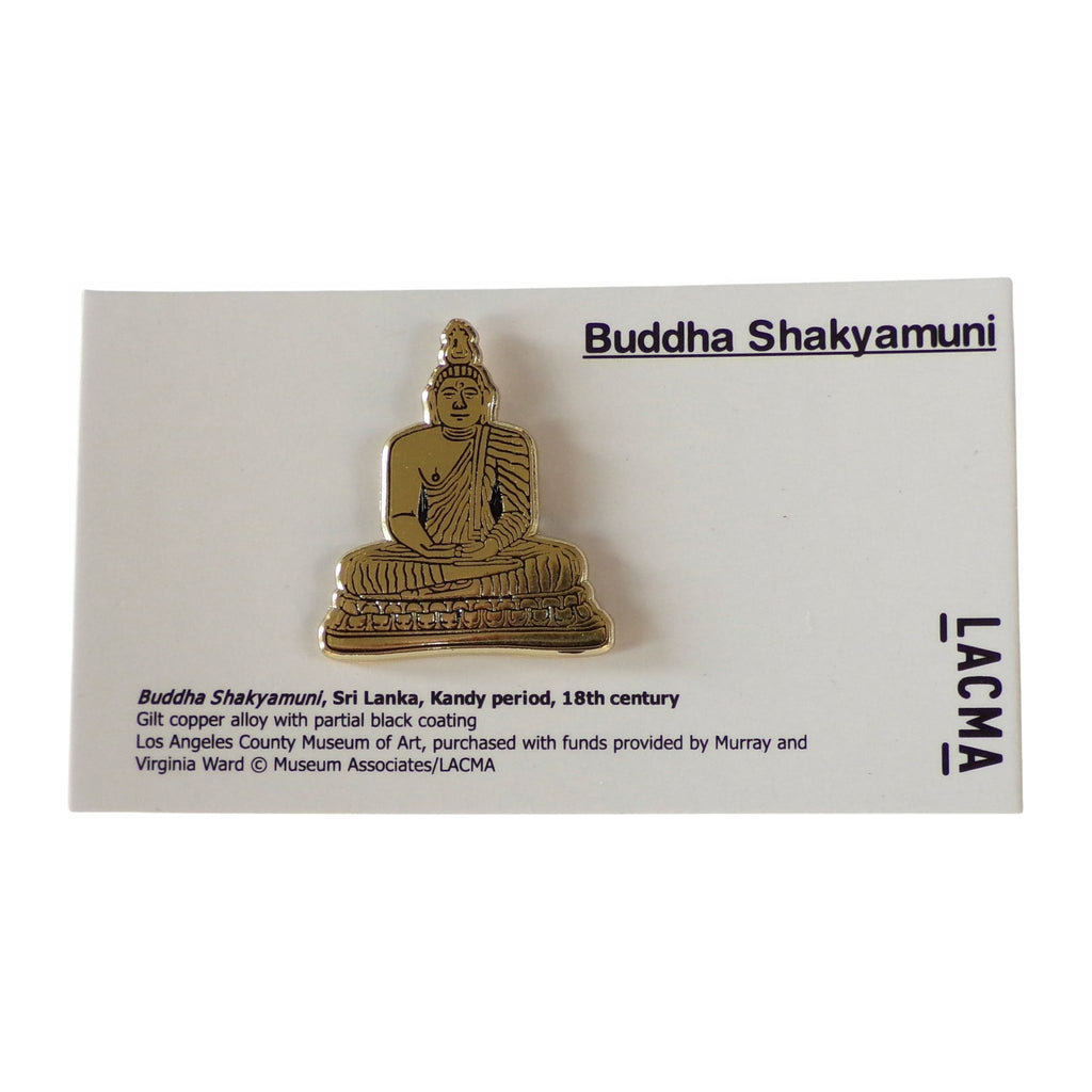 Buddha Shakyamuni Enamel Pin – LACMA Store