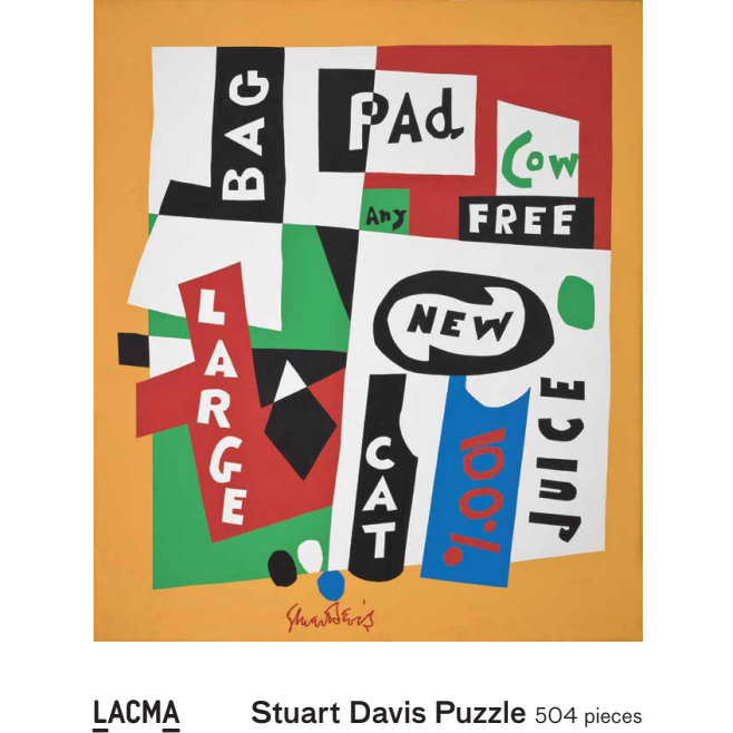 Stuart Davis Premiere Puzzle – LACMA Store
