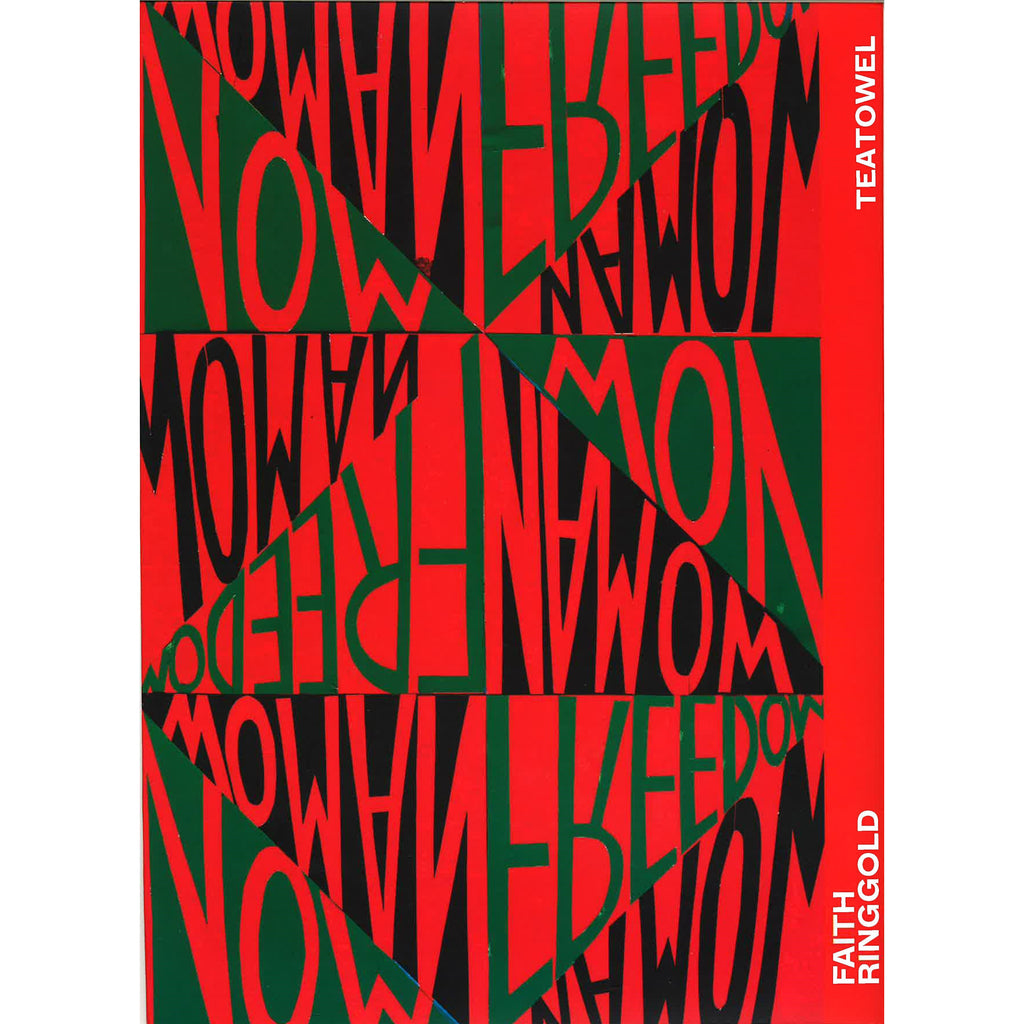 Faith Ringgold Tea 'Woman Freedom Now' Towel – LACMA Store